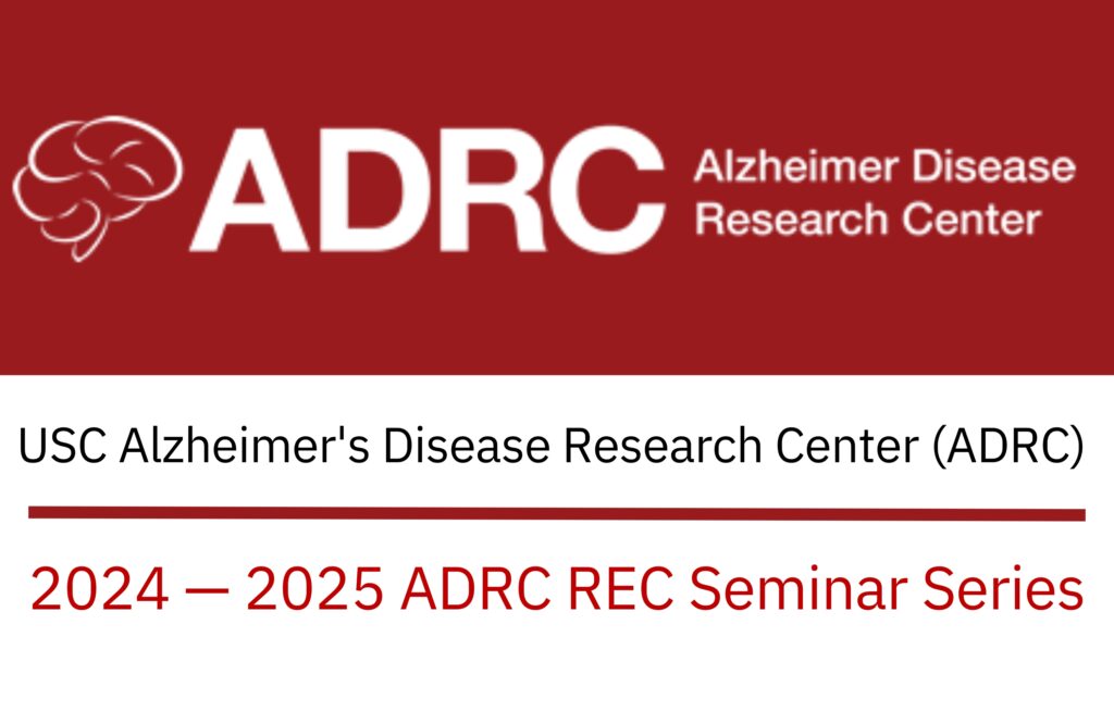 ADRC REC Seminar Series: The Population as Patient: Developing a National Public Health Strategy ...